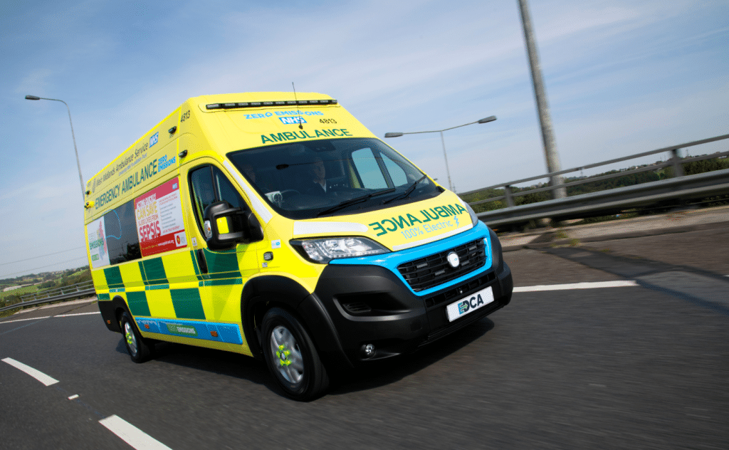 Innovative First All-Electric Ambulance Features VUE’s Video Telematics